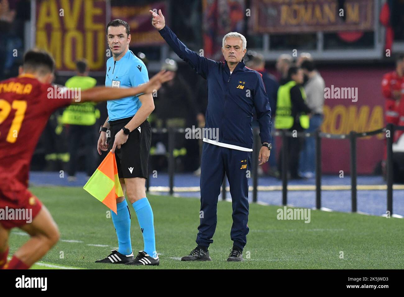 6th October 2022; Stadio Olimpico, Rome, Italy: Uefa Europa League, AS ...