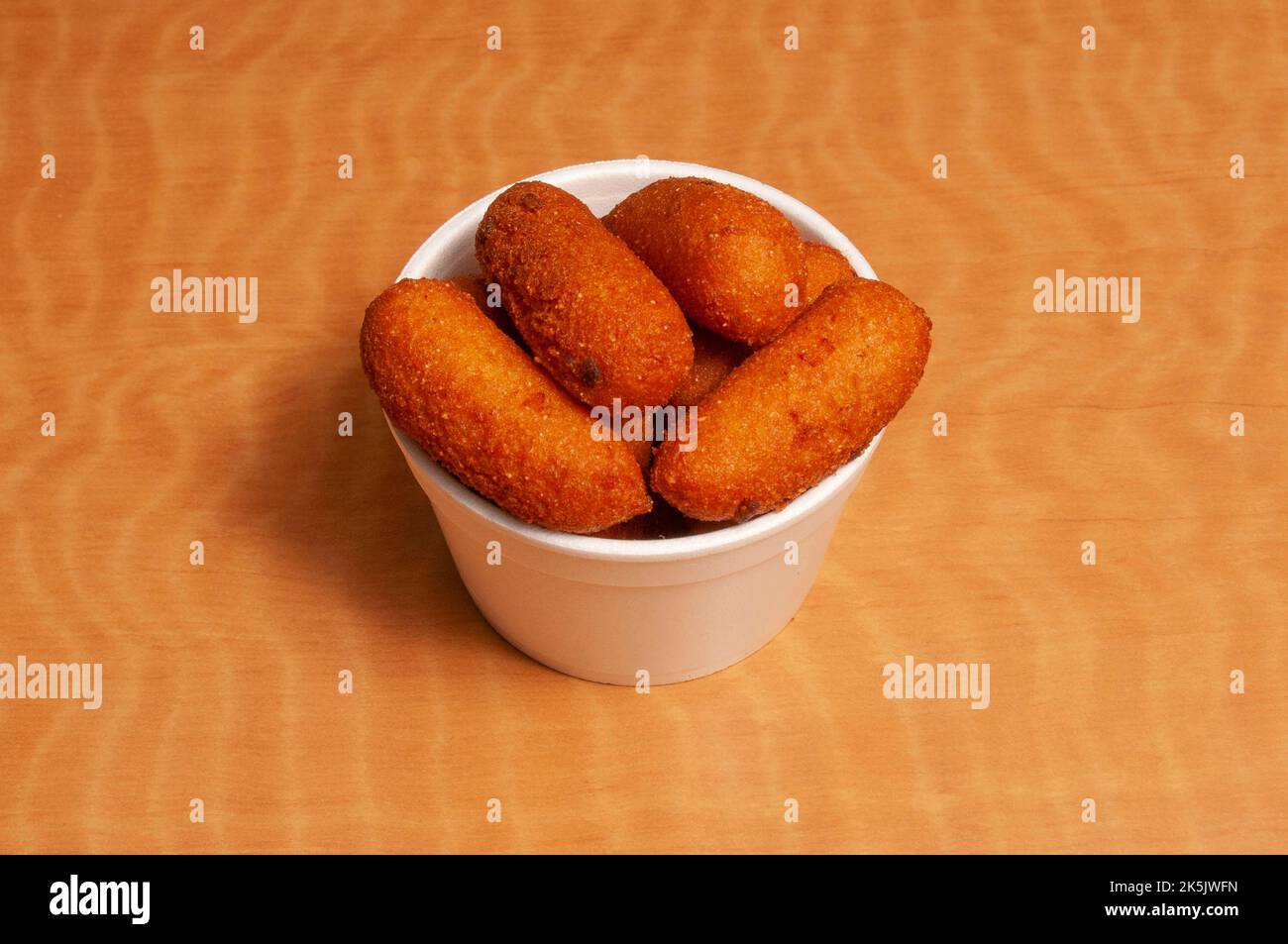 Delicious southern American cuisine known as husppuppies Stock Photo ...