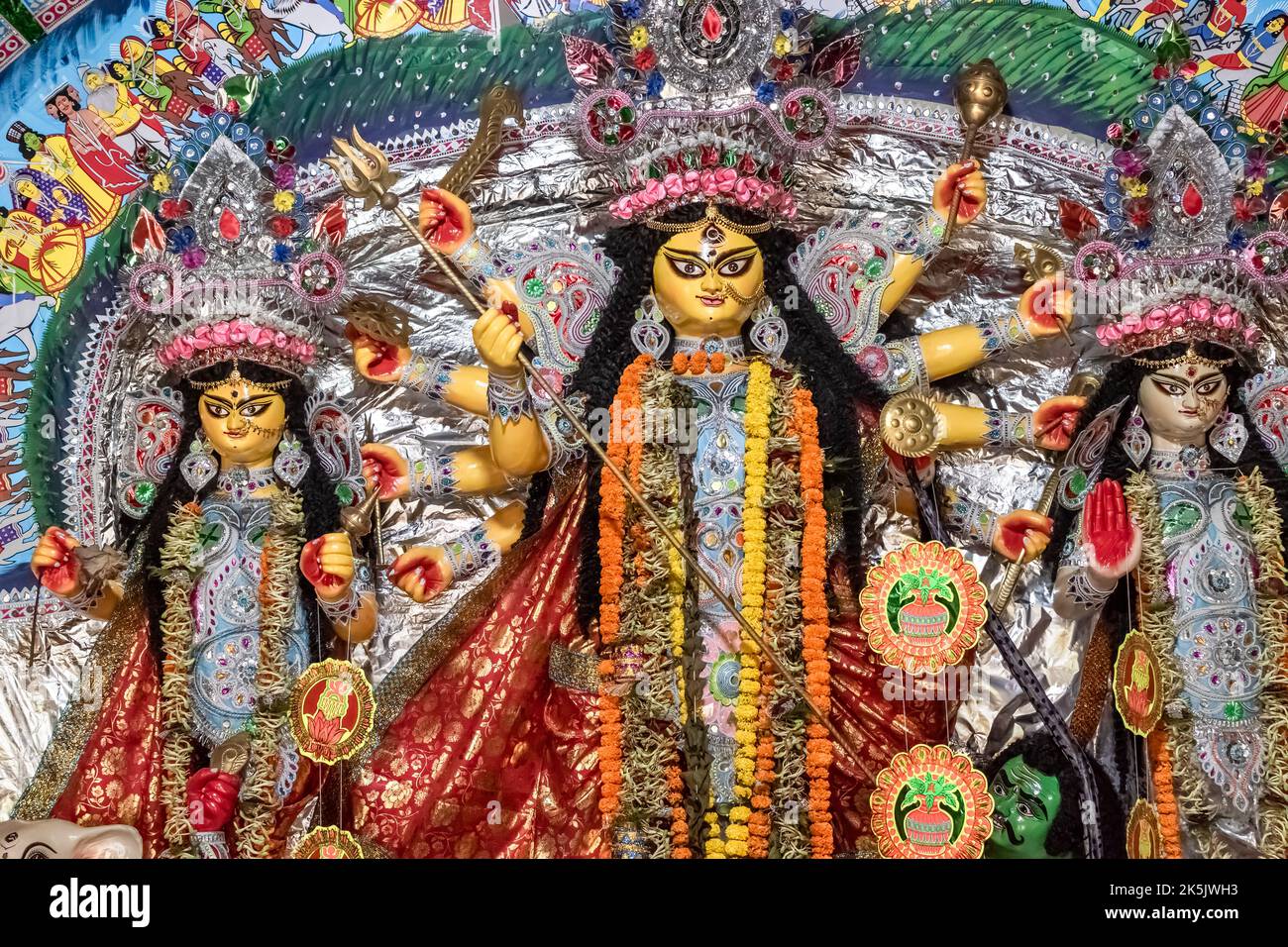 Bengal zamindar puja hi-res stock photography and images - Alamy