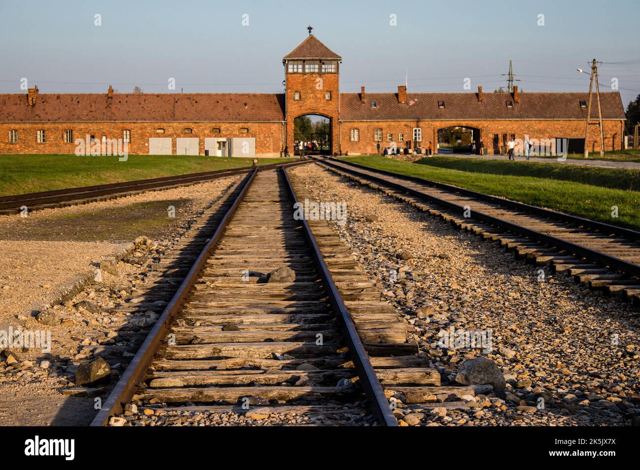Oswiecim, Poland - October 07, 2022 Birkenau, the largest concentration ...