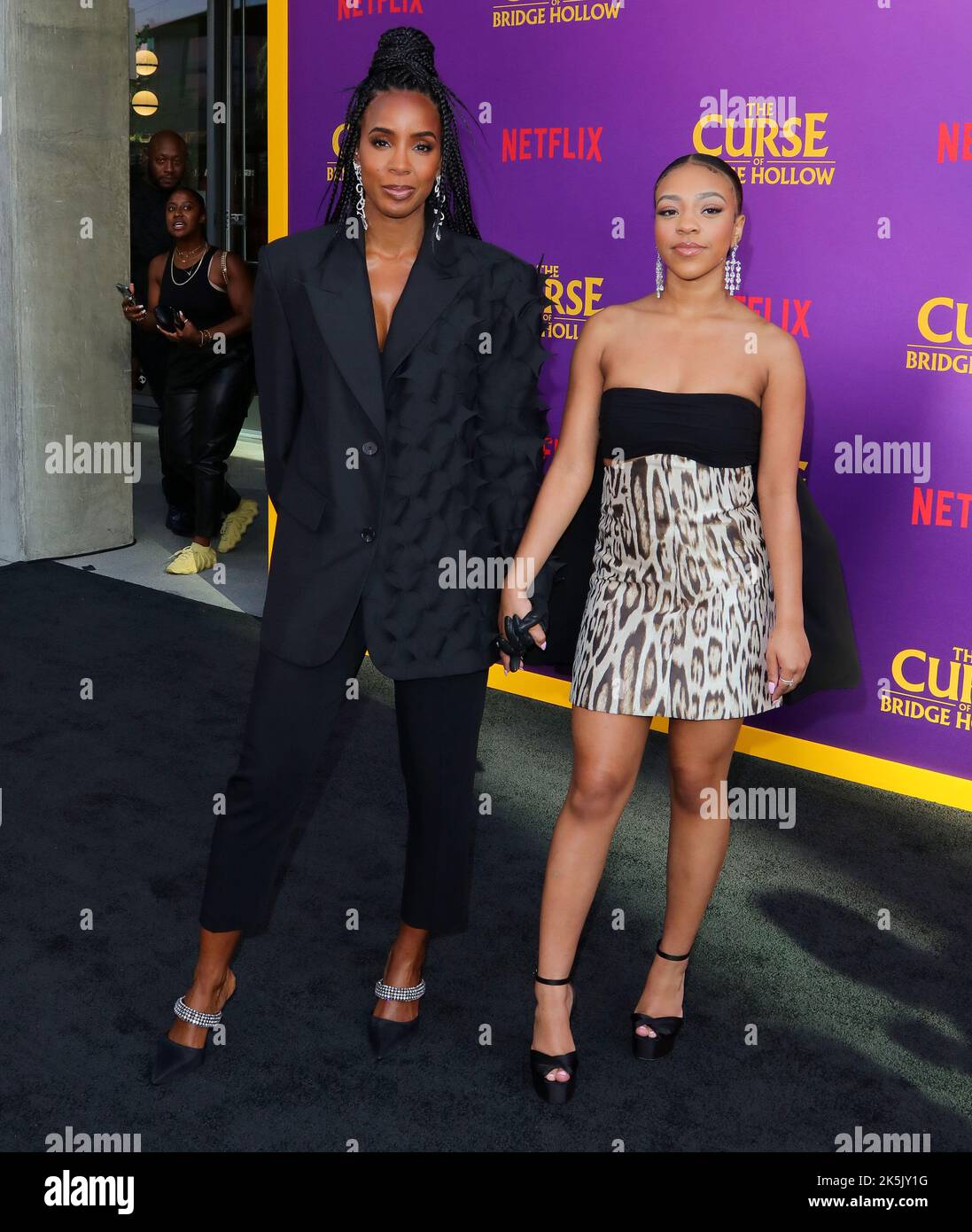 Priah Ferguson, Kelly Rowland arrives at The Special Screening of ...
