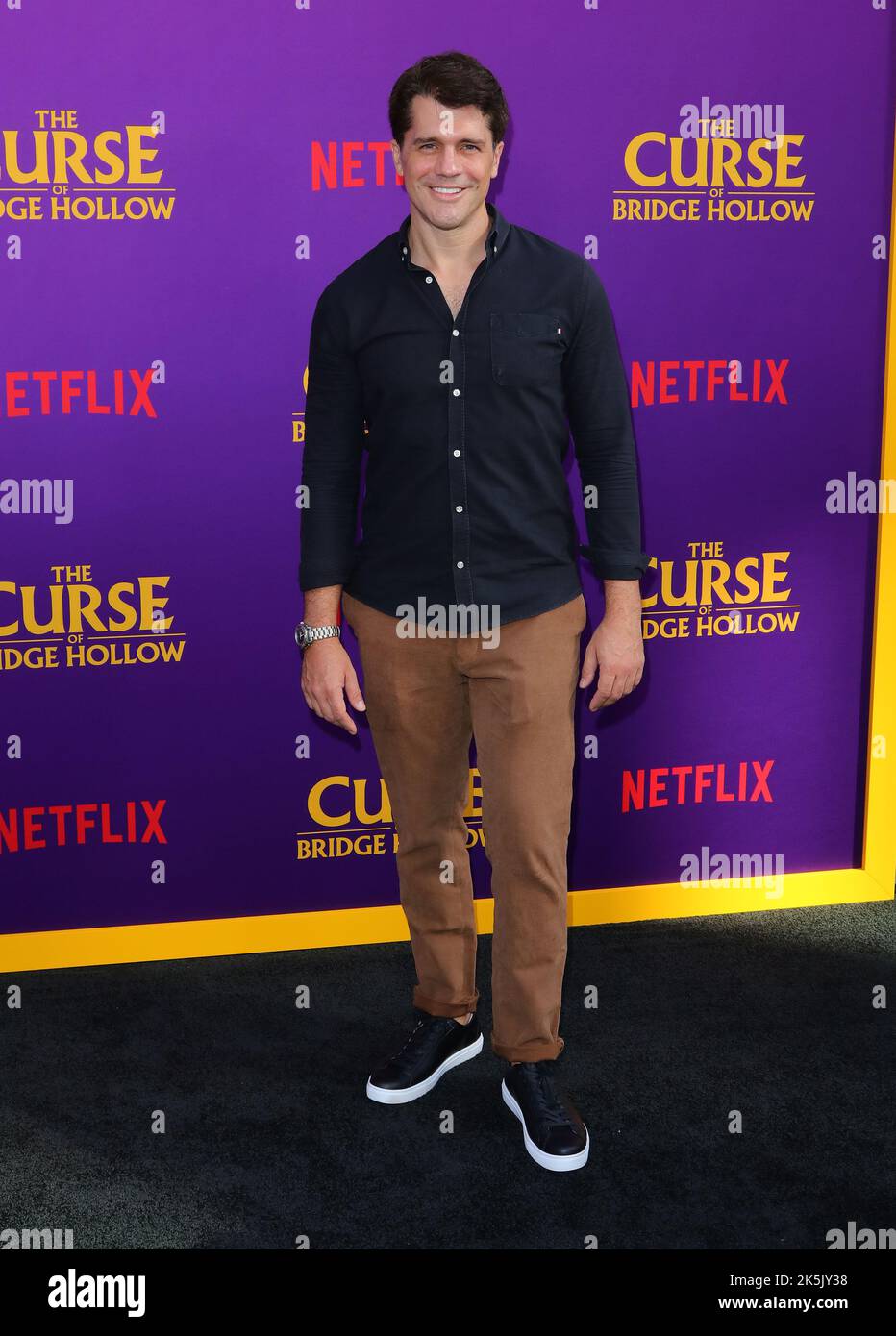 Jeff Wadlow arrives at The Special Screening of Netflix The Curse of ...