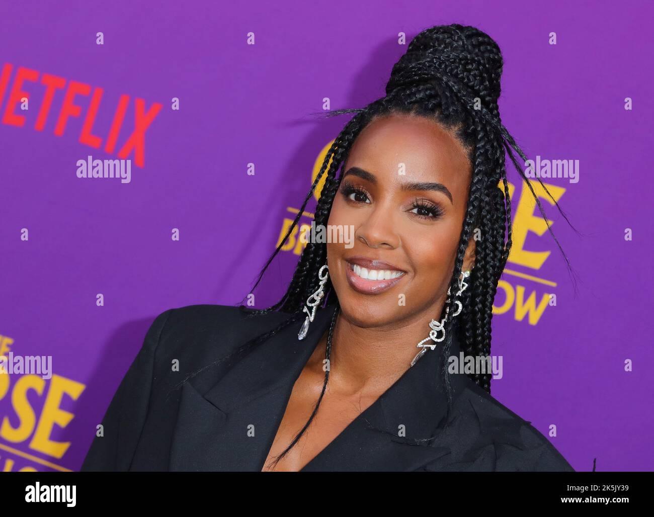 Kelly Rowland arrives at The Special Screening of Netflix The Curse of ...