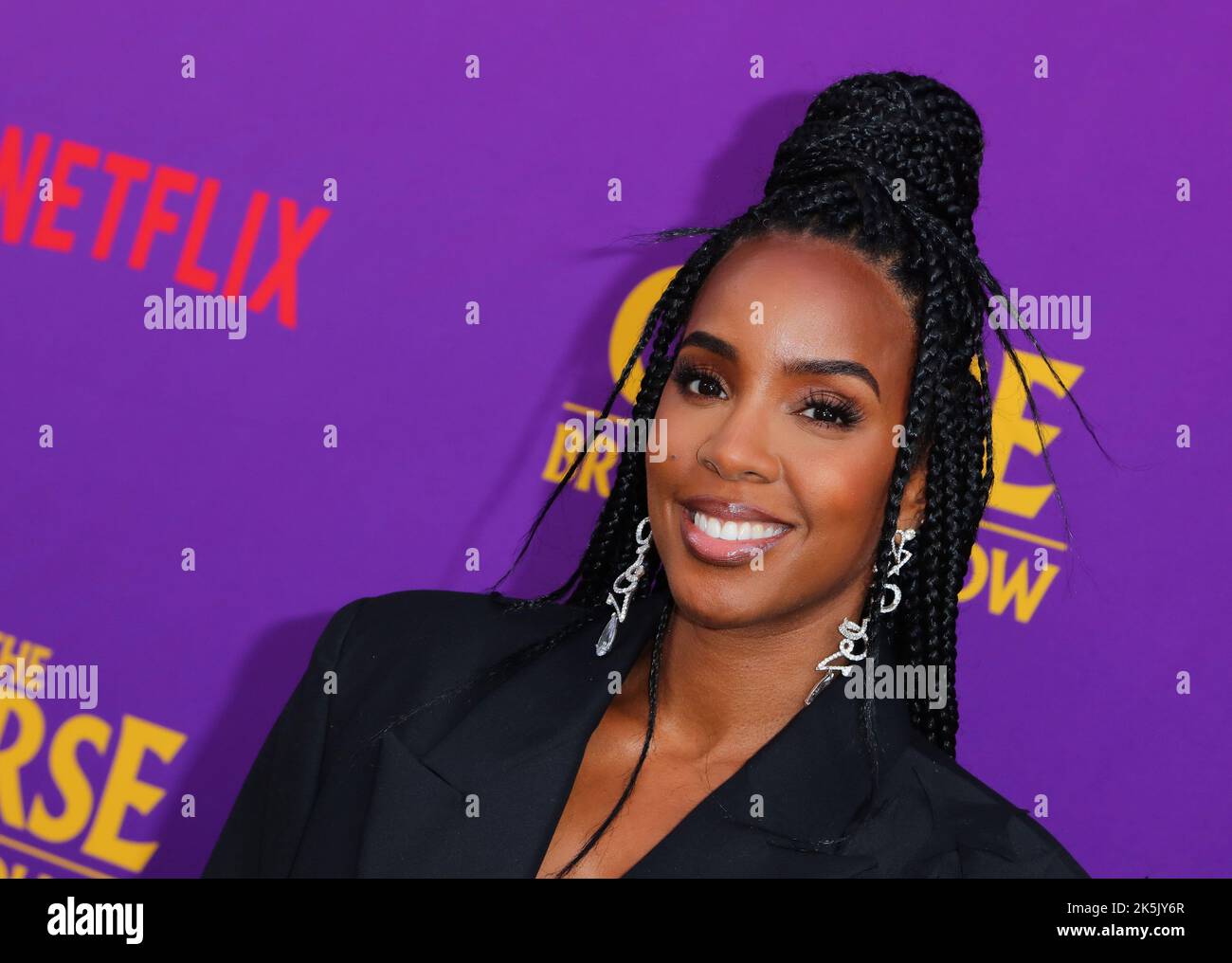 Kelly Rowland arrives at The Special Screening of Netflix The Curse of ...