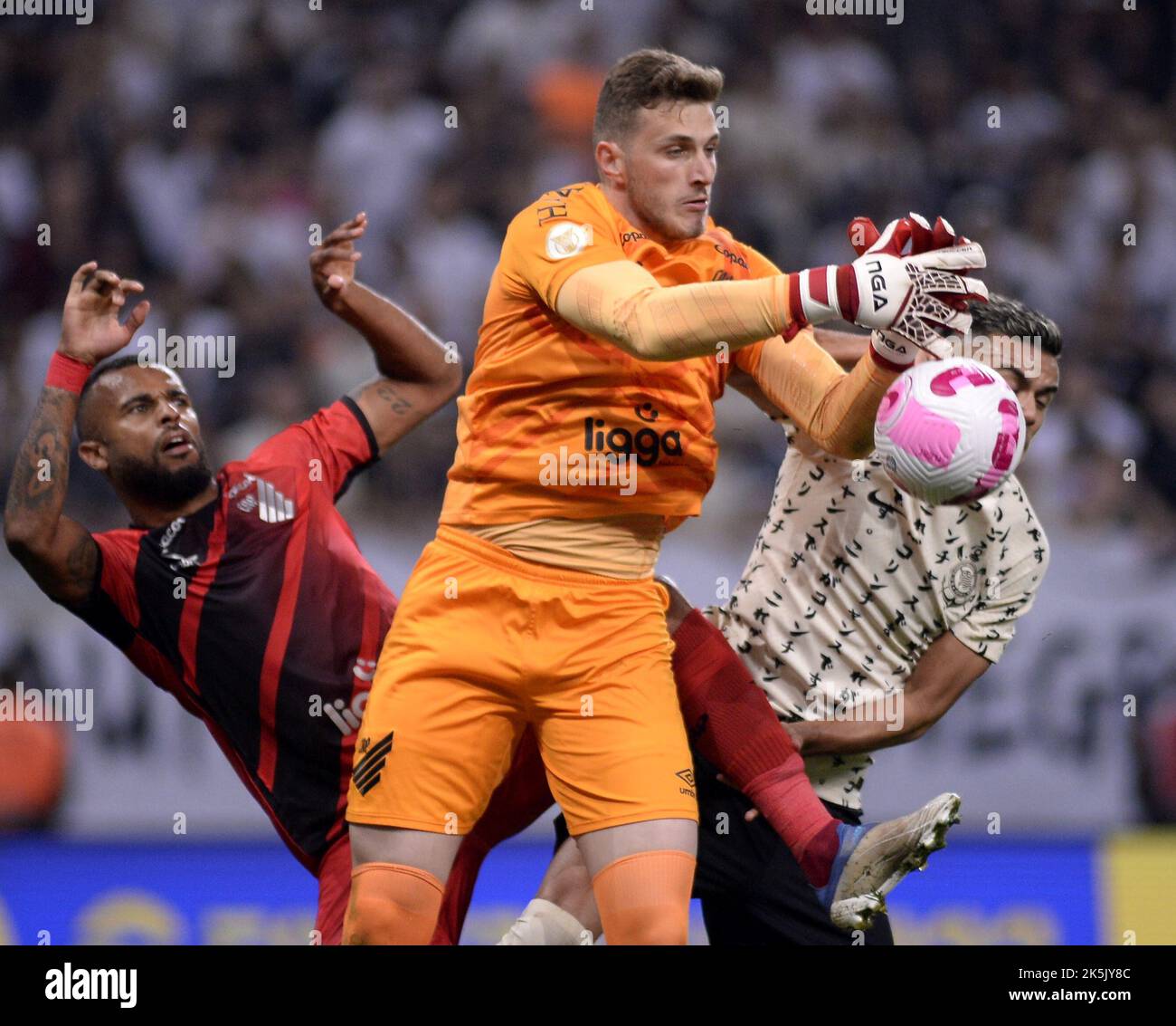 SP - Sao Paulo - 10/08/2022 - BRAZILIAN A 2022, CORINTHIANS X ATHLETICO ...