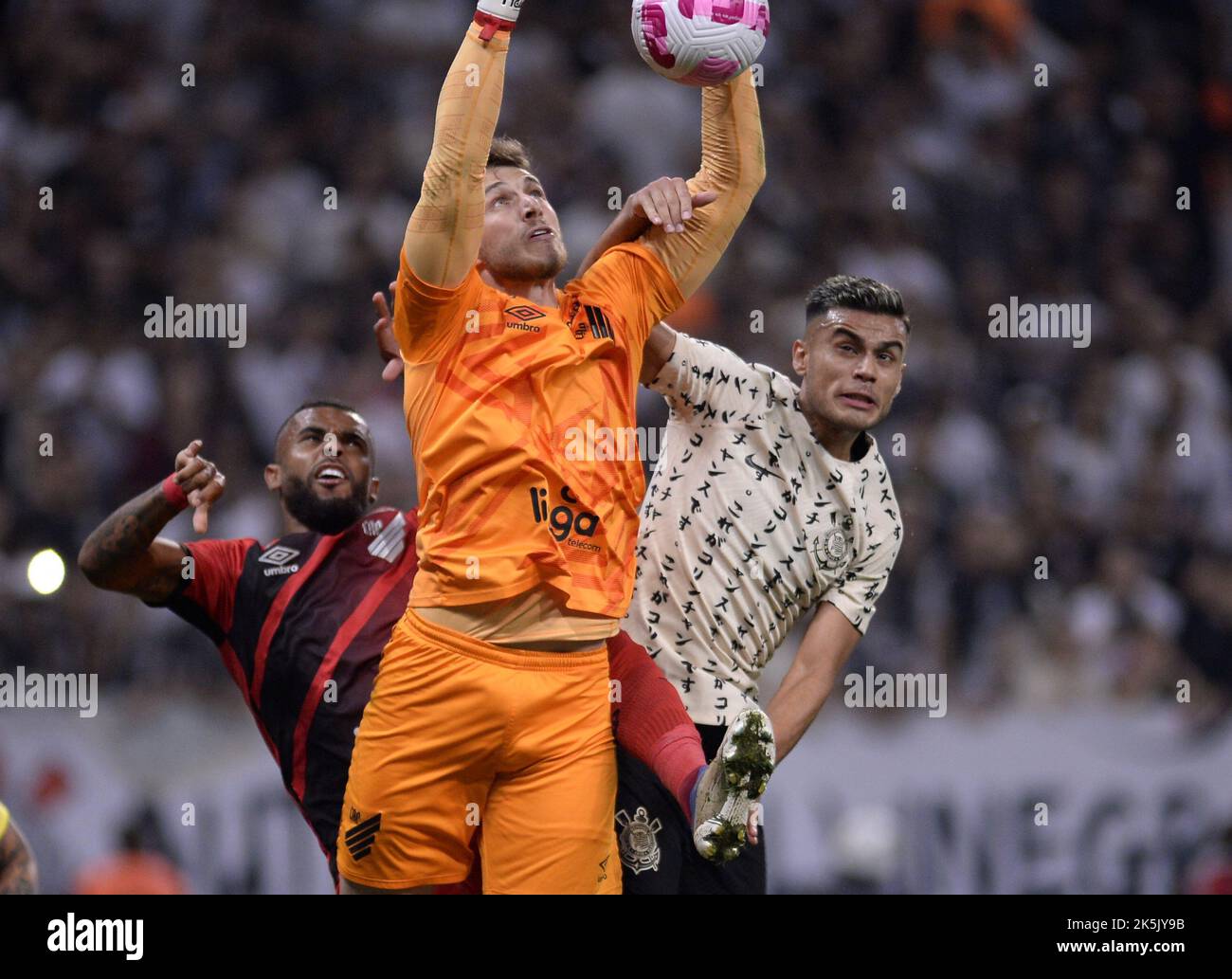SP - Sao Paulo - 10/08/2022 - BRAZILIAN A 2022, CORINTHIANS X ATHLETICO ...