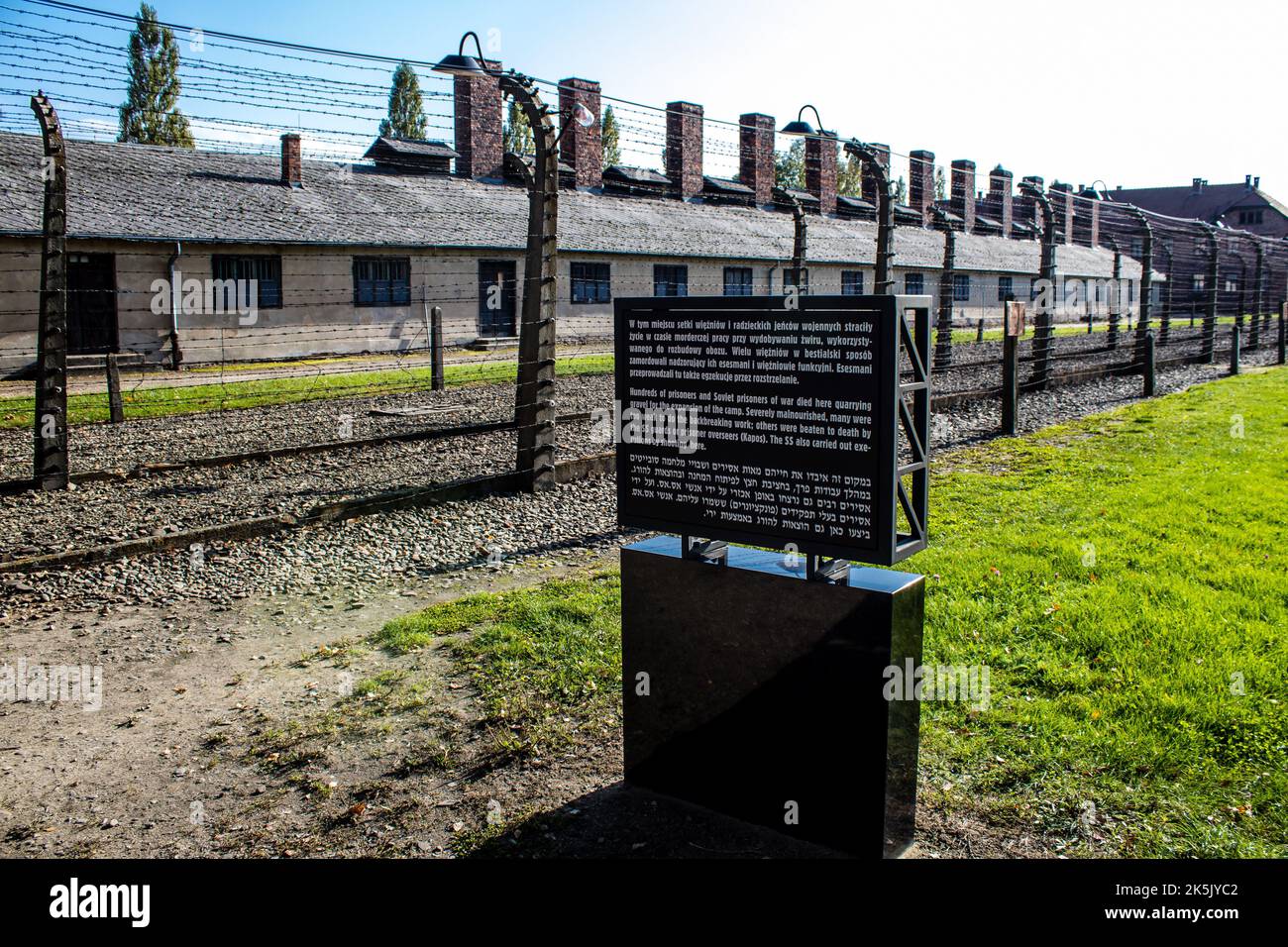 Oswiecim, Poland - October 07, 2022 Auschwitz, the largest ...