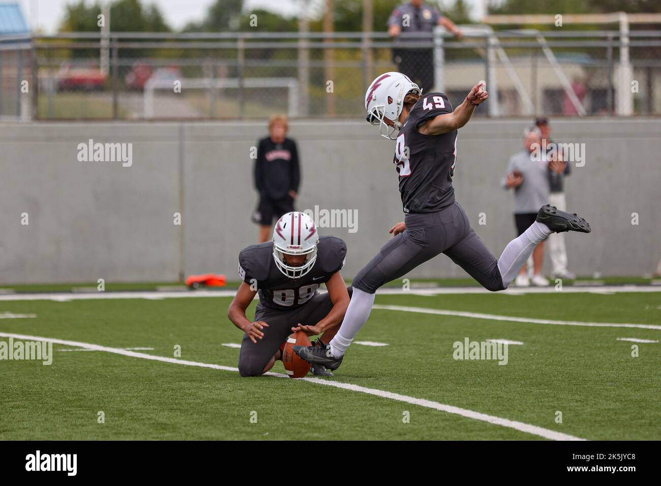 October 08, 2022: Southern Nazarene University Crimson Storm holder Ray ...