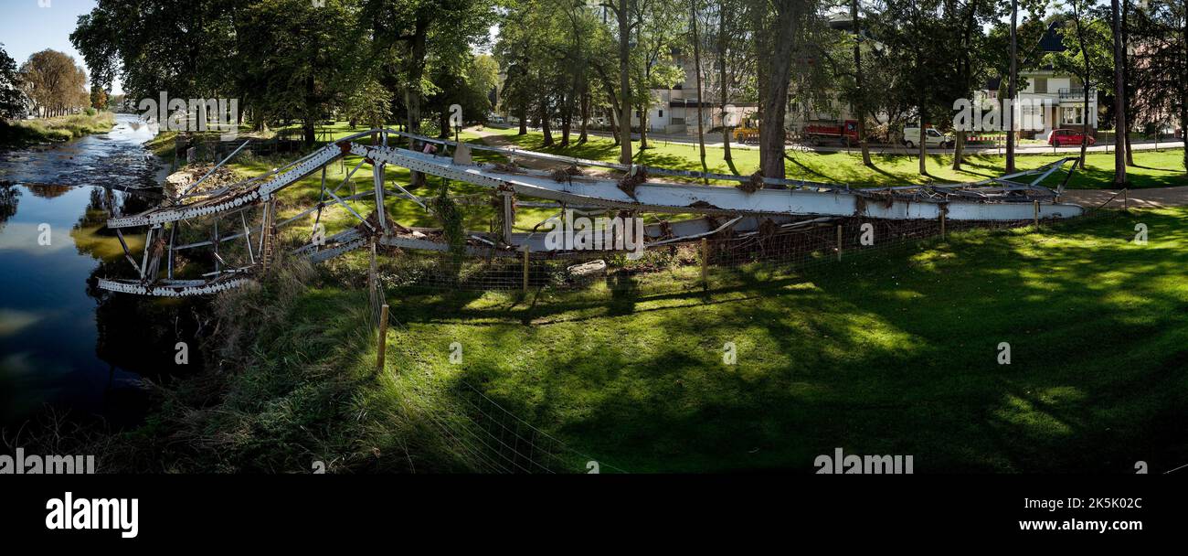 Bad Neuenahr, Germany. 30th Sep, 2022. The completely destroyed Maria ...