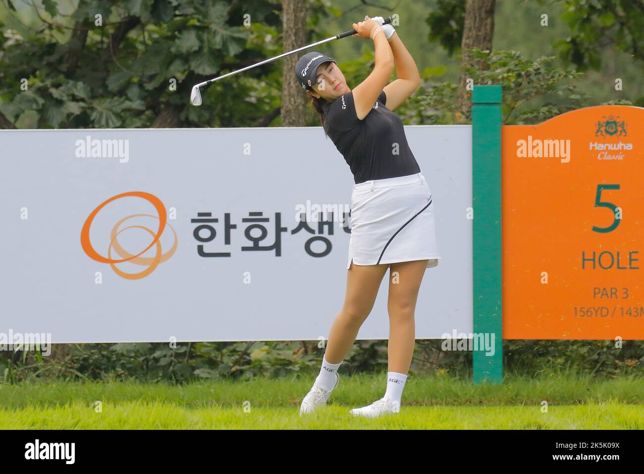 Aug 26, 2022-Chuncheon, South Korea-Cho Yoon Jung action on the 5th ...