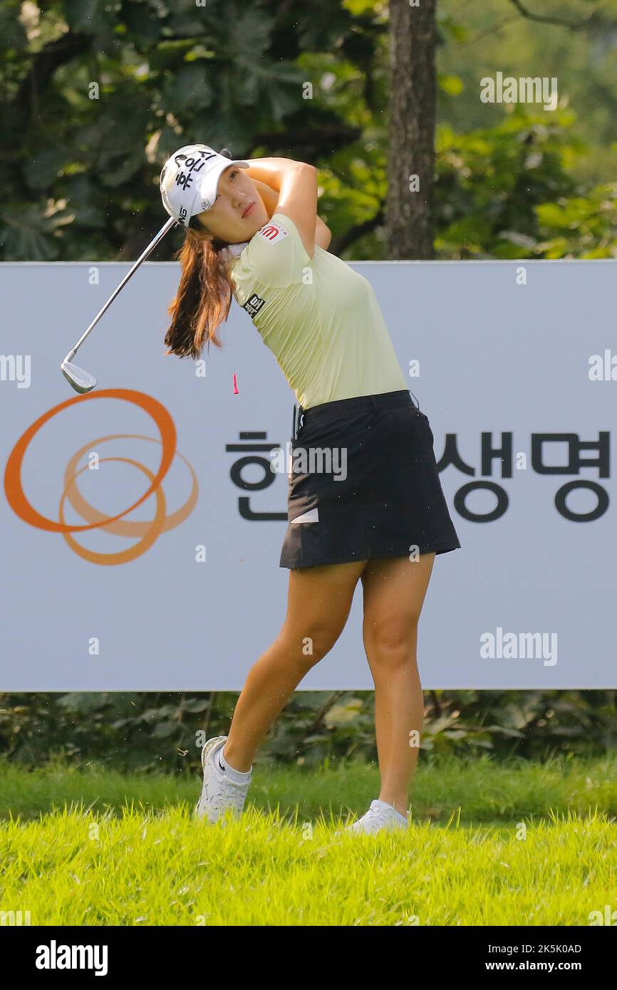 Aug 26, 2022-Chuncheon, South Korea-Kim So Yi action on the 5th hall ...