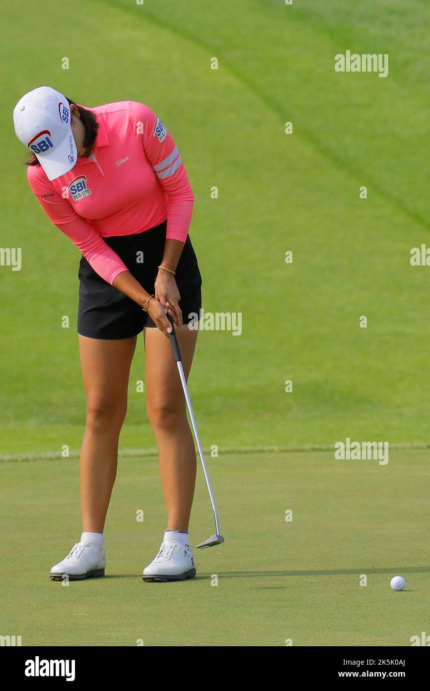 Aug 26, 2022-Chuncheon, South Korea-Moon Jeong Min action on the 4th ...