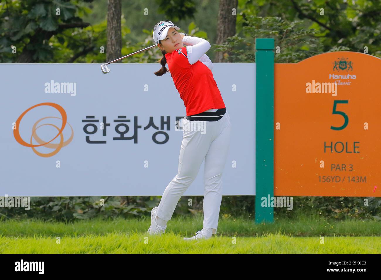 Aug 26, 2022-Chuncheon, South Korea-Bong Seung Hui action on the 5th ...