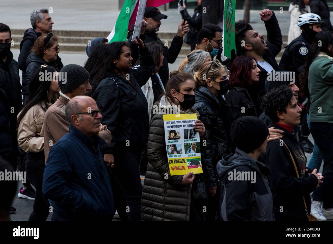 Free Iran Protest: Toronto, Ontario Stock Photo - Alamy