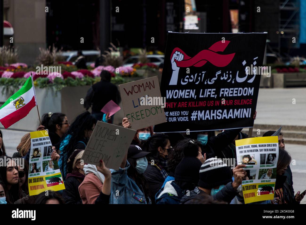 Free Iran Protest: Toronto, Ontario Stock Photo - Alamy