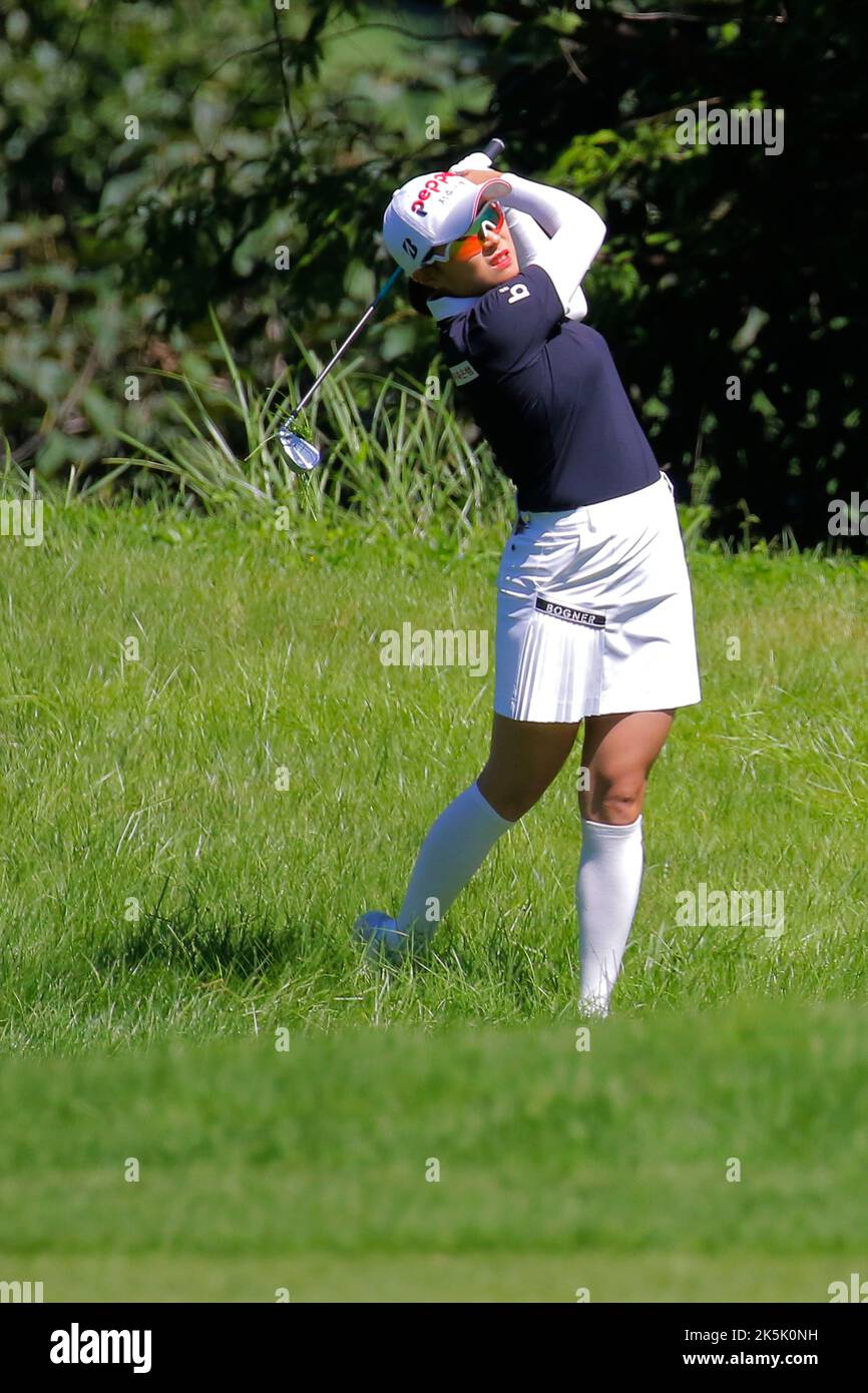 Aug 27, 2022-Chuncheon, South Korea-Yu Su Yeon action on the 1th hall ...