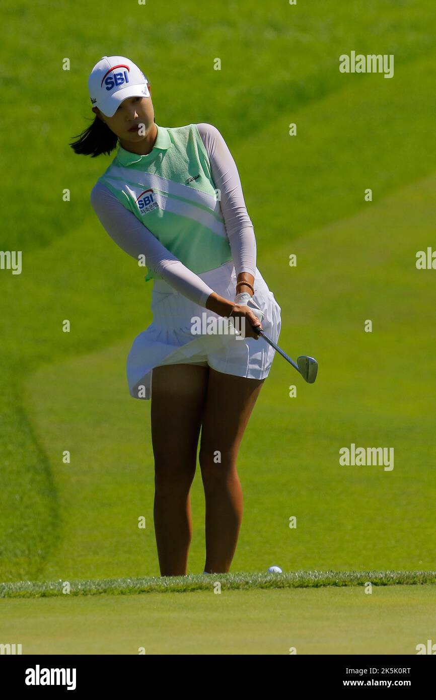 Aug 27, 2022-Chuncheon, South Korea-Moon Jeongmin action on the 8th ...