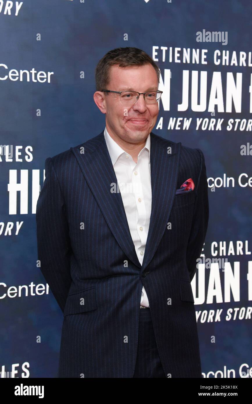New York, USA. 08th Oct, 2022. President and CEO of Lincoln Center ...