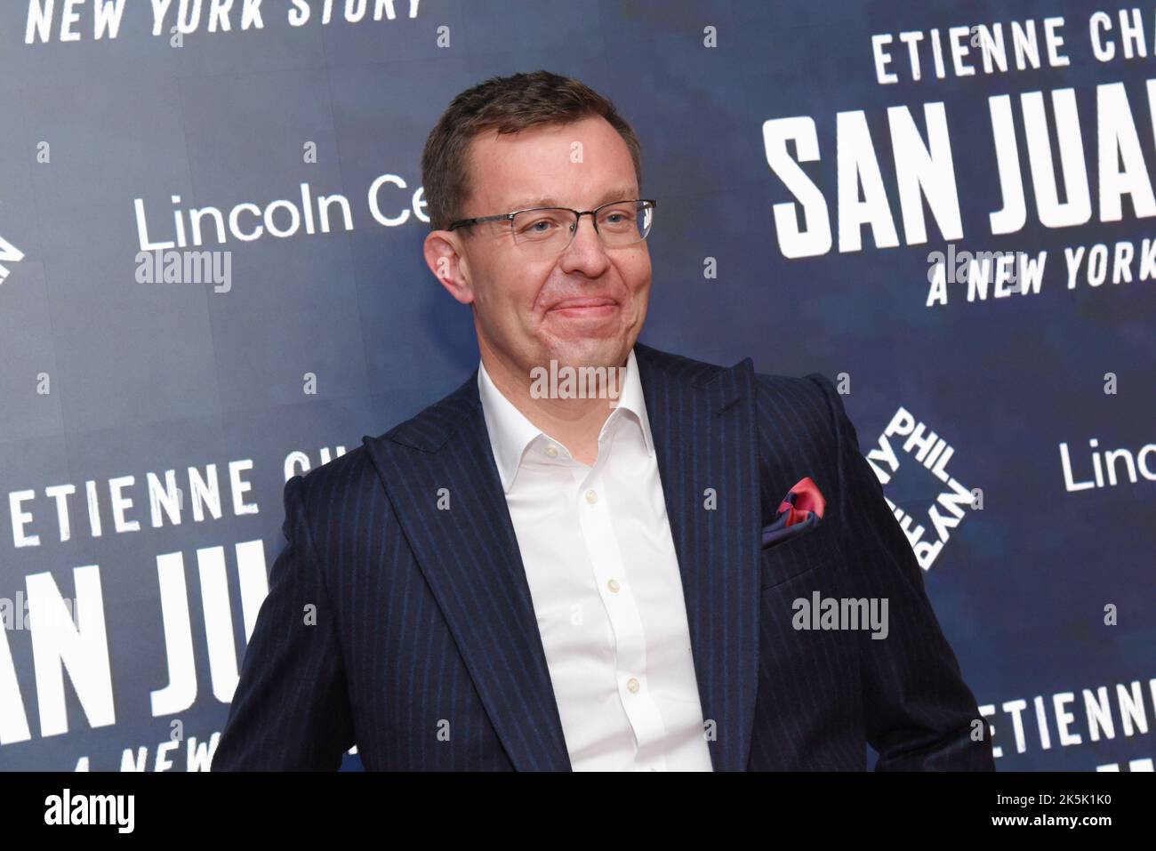 New York, USA. 08th Oct, 2022. President and CEO of Lincoln Center ...