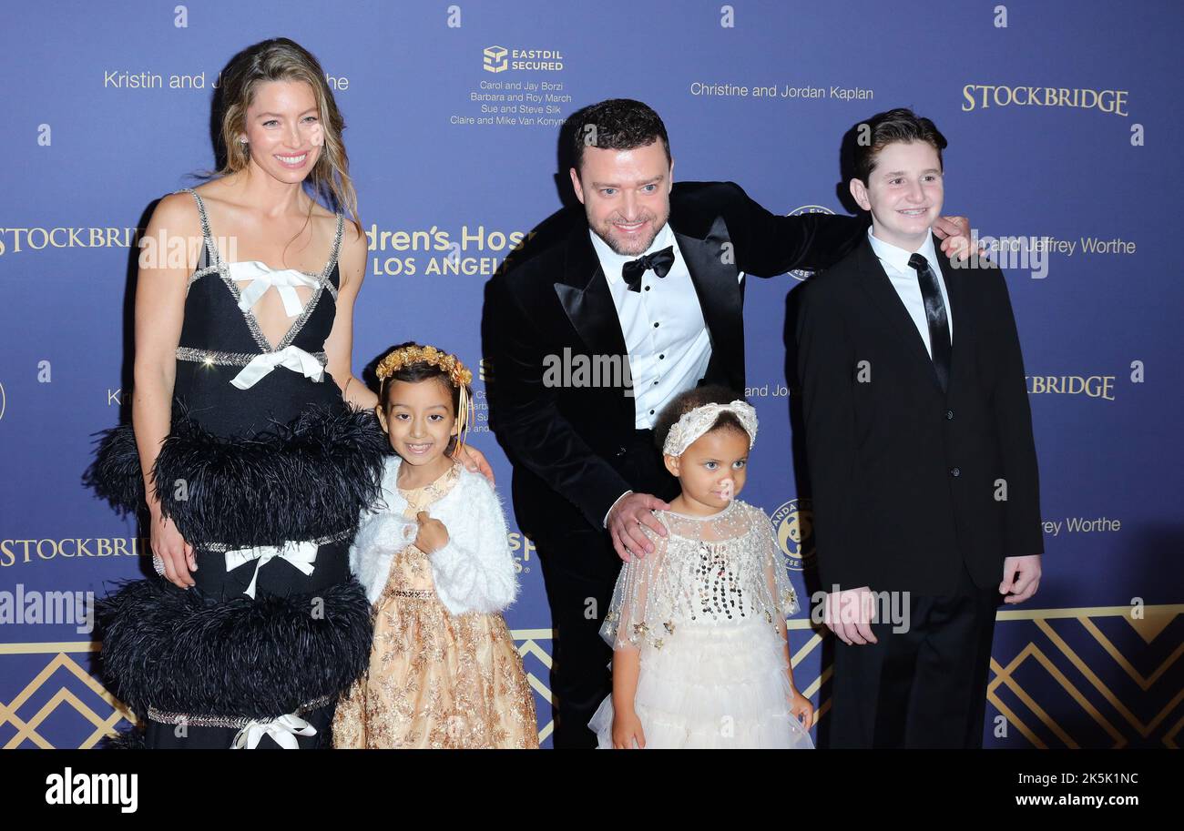 Santa Monica, USA. 08th Oct, 2022. Justin Timberlake, Jessica Biel ...