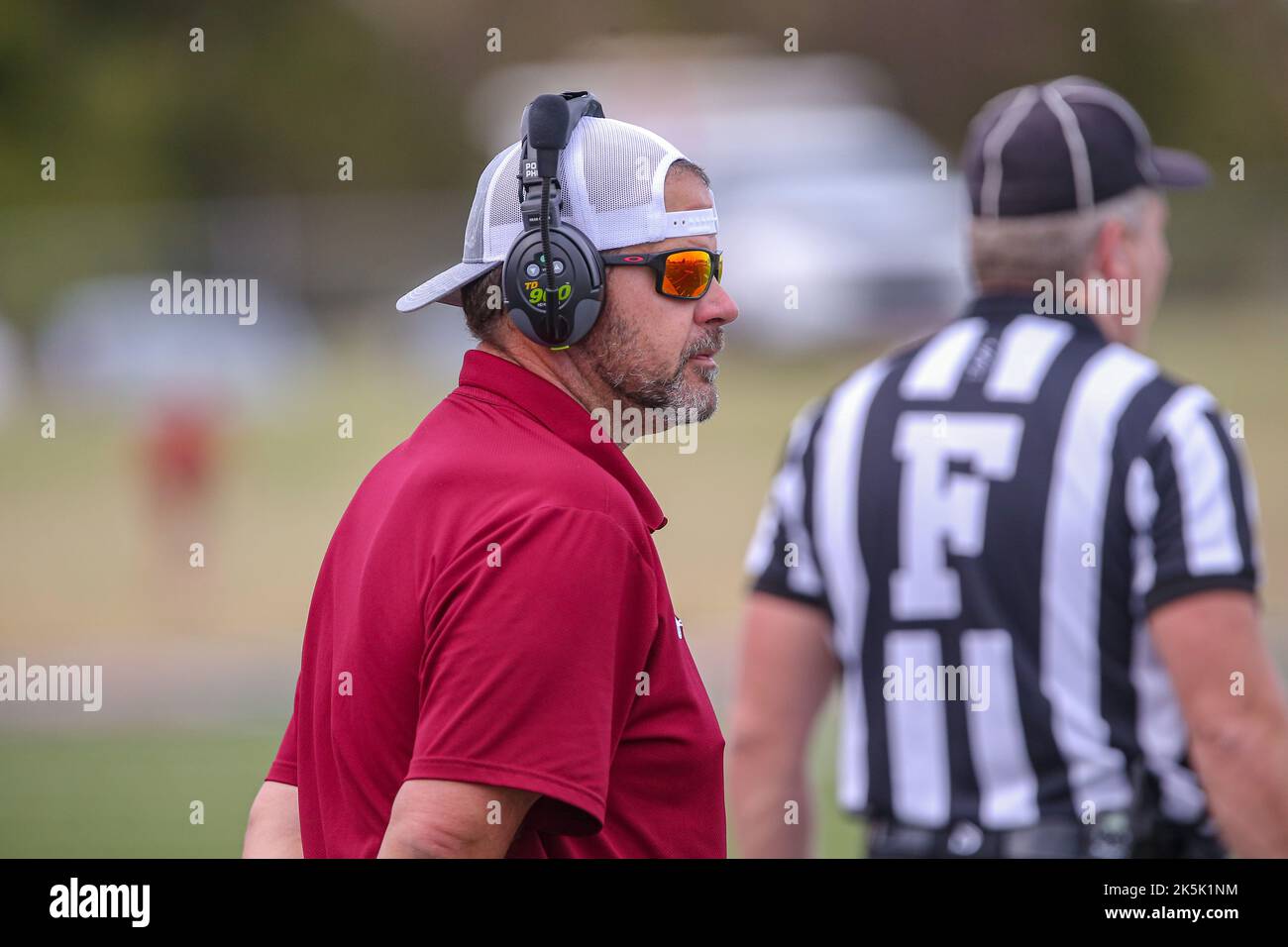 October 08, 2022: Southern Nazarene University Crimson Storm head coach ...