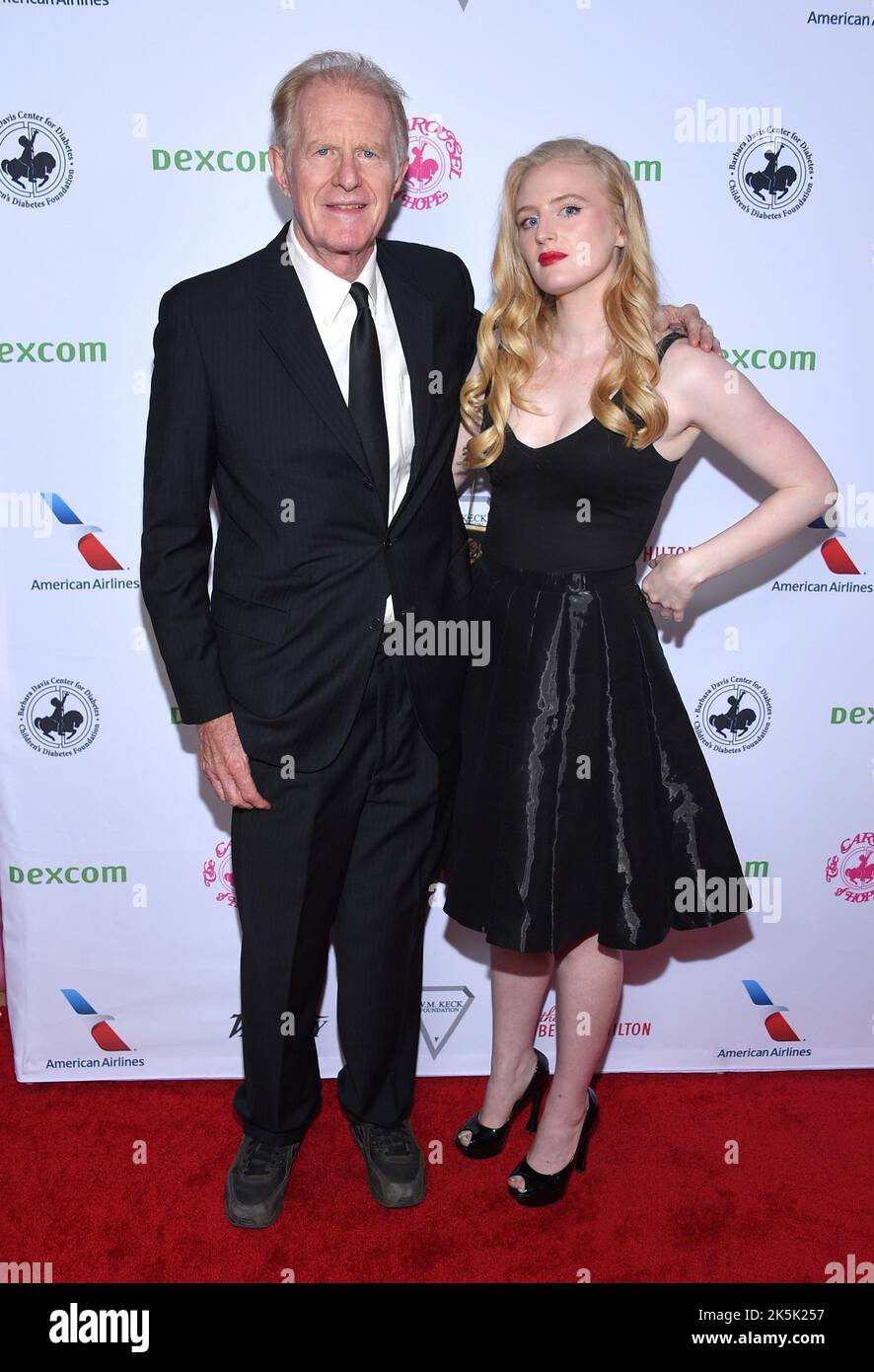 Beverly Hills, Ca, USA. 8th Oct 2022. Ed Begley Jr. and Hayden Carson ...