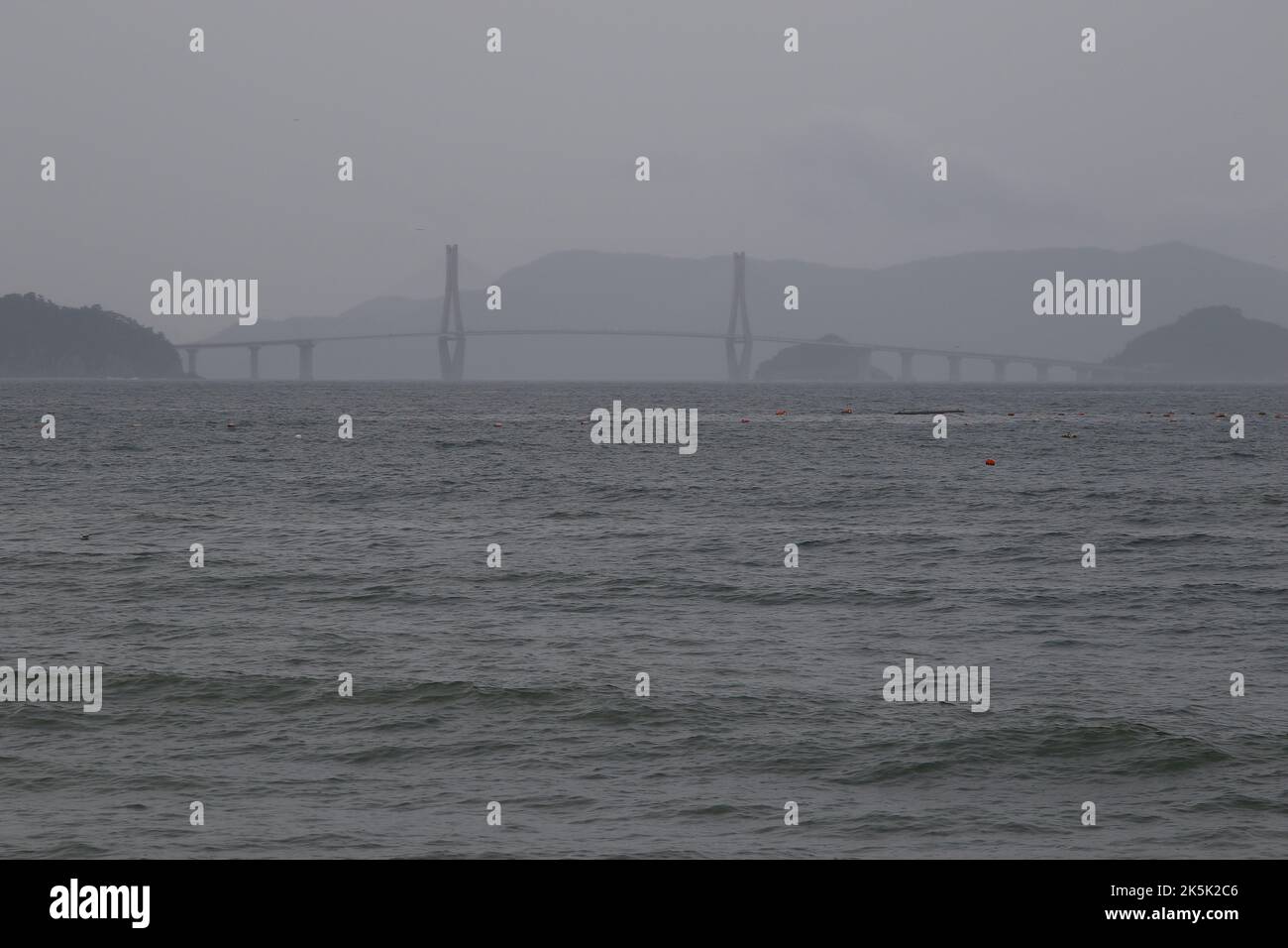Sep 5, 2022-Busan, South Korea-General seen of Geoga Bridge, view from ...