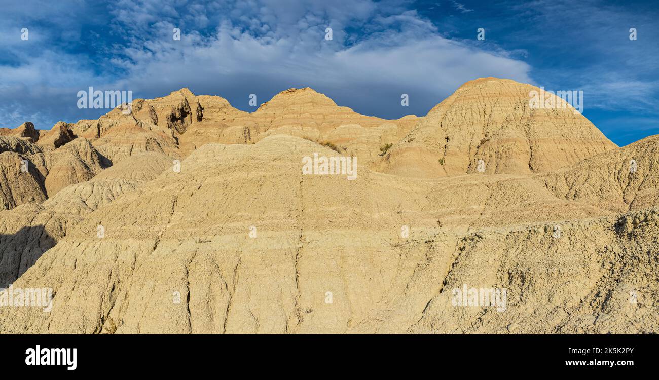 The Eroded Peaks of Norbeck Pass, Badlands National Park, South Dakota ...
