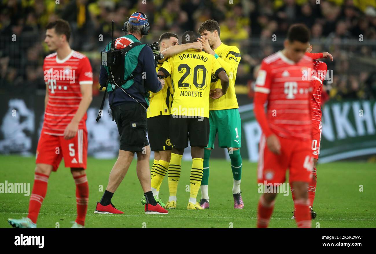 Anthony Modeste of Borussia Dortmund Borussia Dortmund - FC Bayern ...