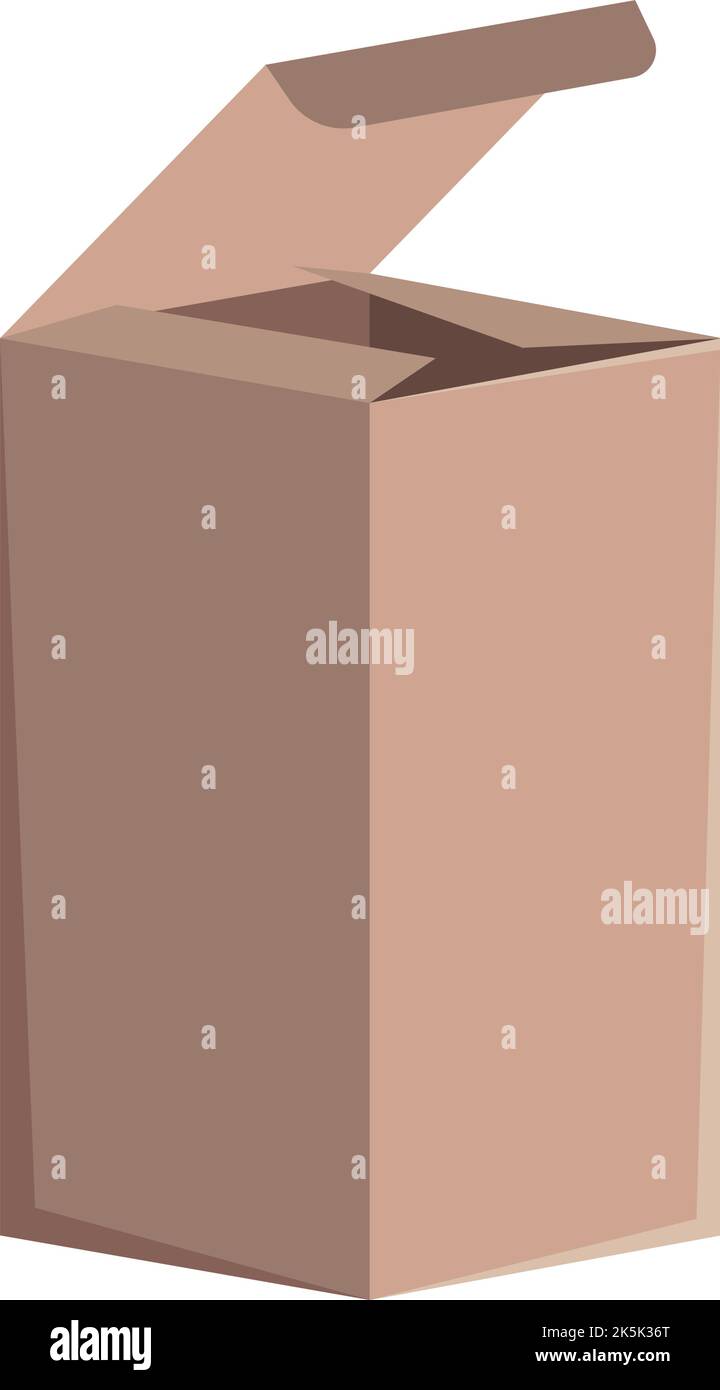 eco carton box mockup Stock Vector Image & Art - Alamy