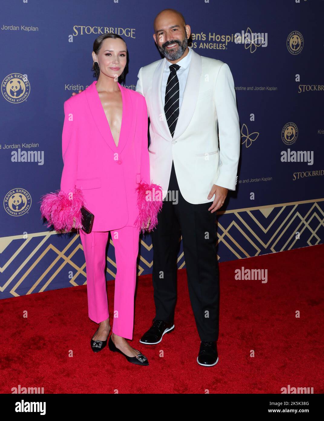 Santa Monica CA, USA. 8th Oct 2022. Terence Carter, Ana Carter arrives ...