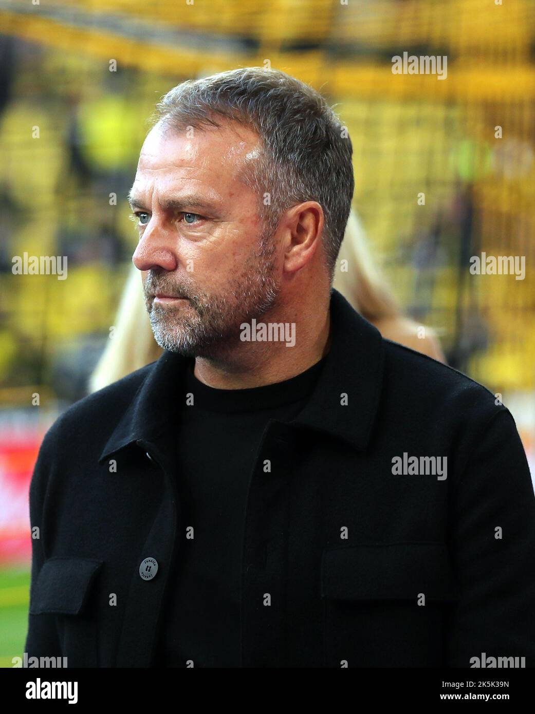 Head coach Hansi Flick of Germany Borussia Dortmund vs FC Bayern ...