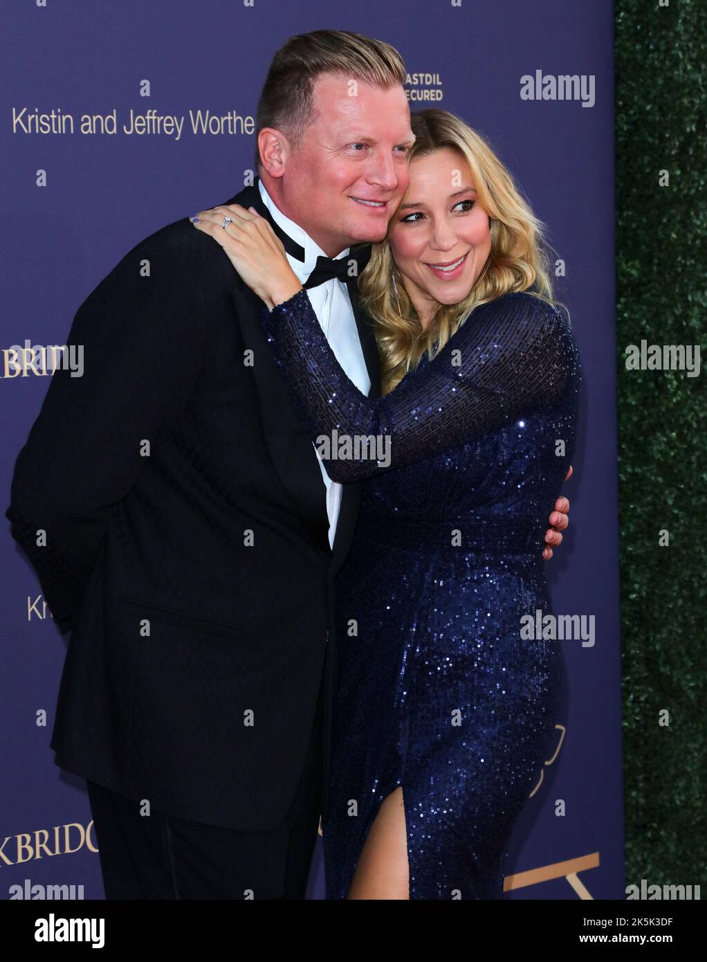 Santa Monica CA, USA. 8th Oct 2022. Becky Baeling Lythgoe, Kris Lythgoe ...