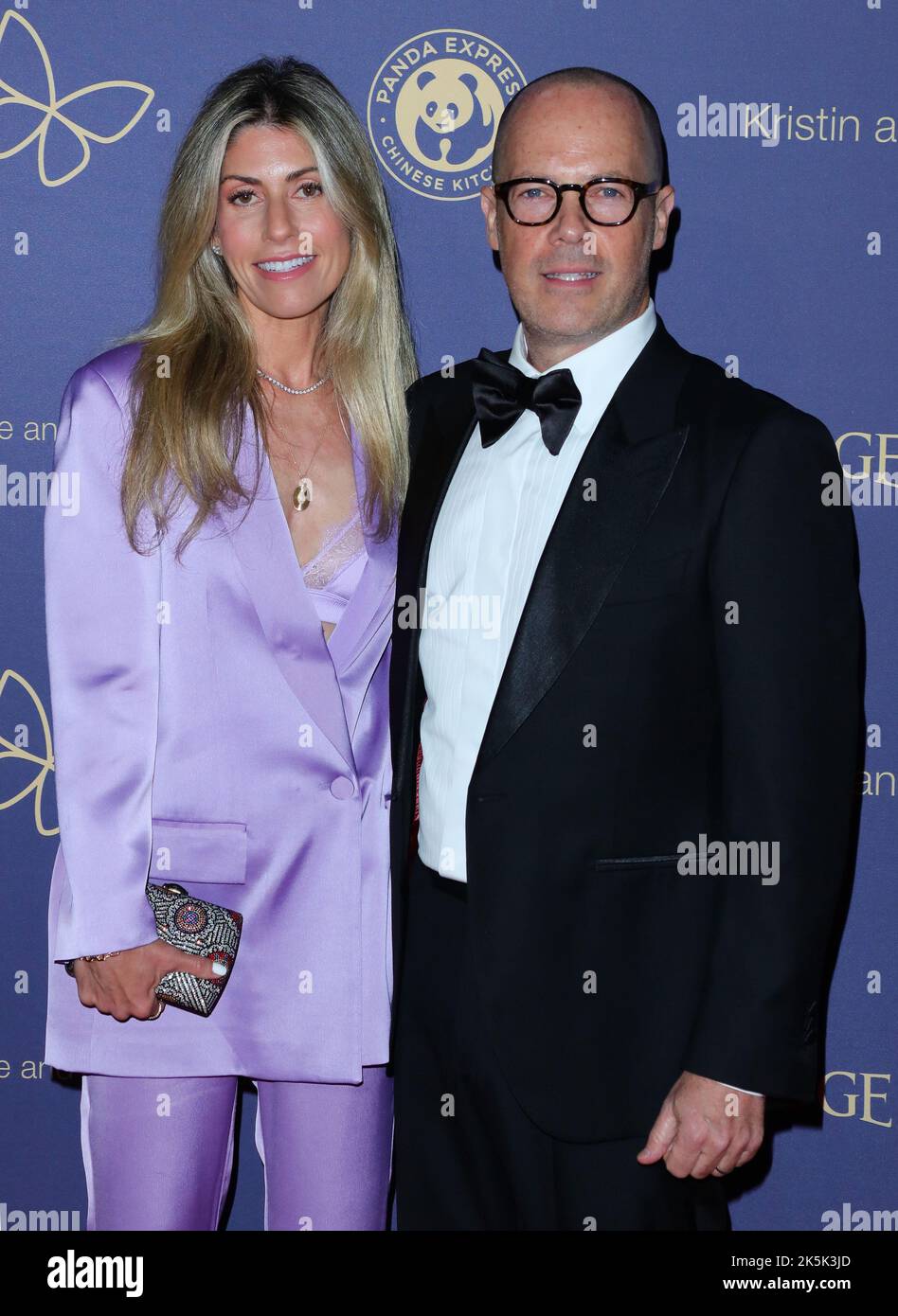 Santa Monica, USA. 08th Oct, 2022. Adam Sher, Sarah Sher arrives at The ...
