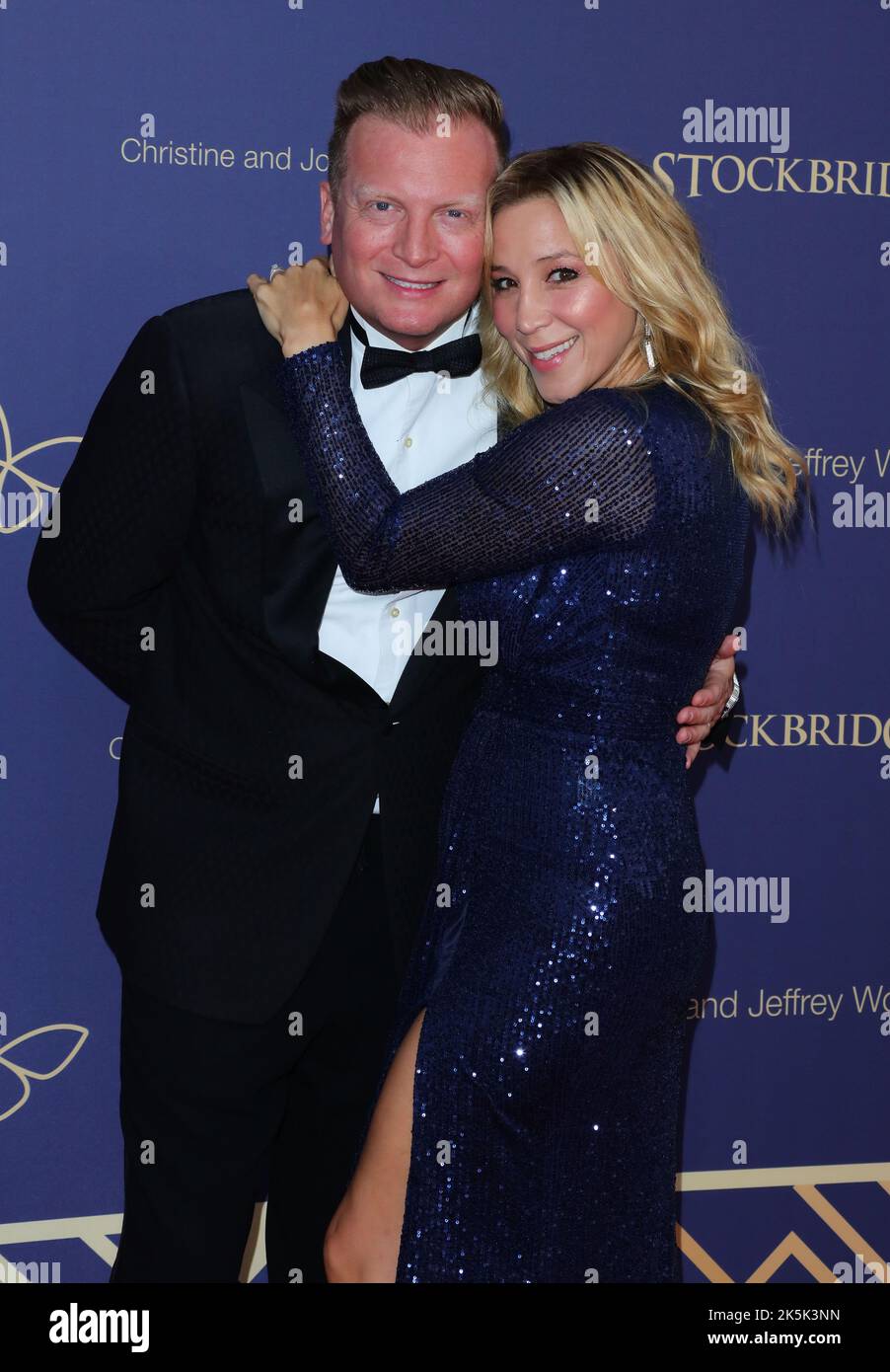 Santa Monica CA, USA. 8th Oct 2022. Becky Baeling Lythgoe, Kris Lythgoe ...