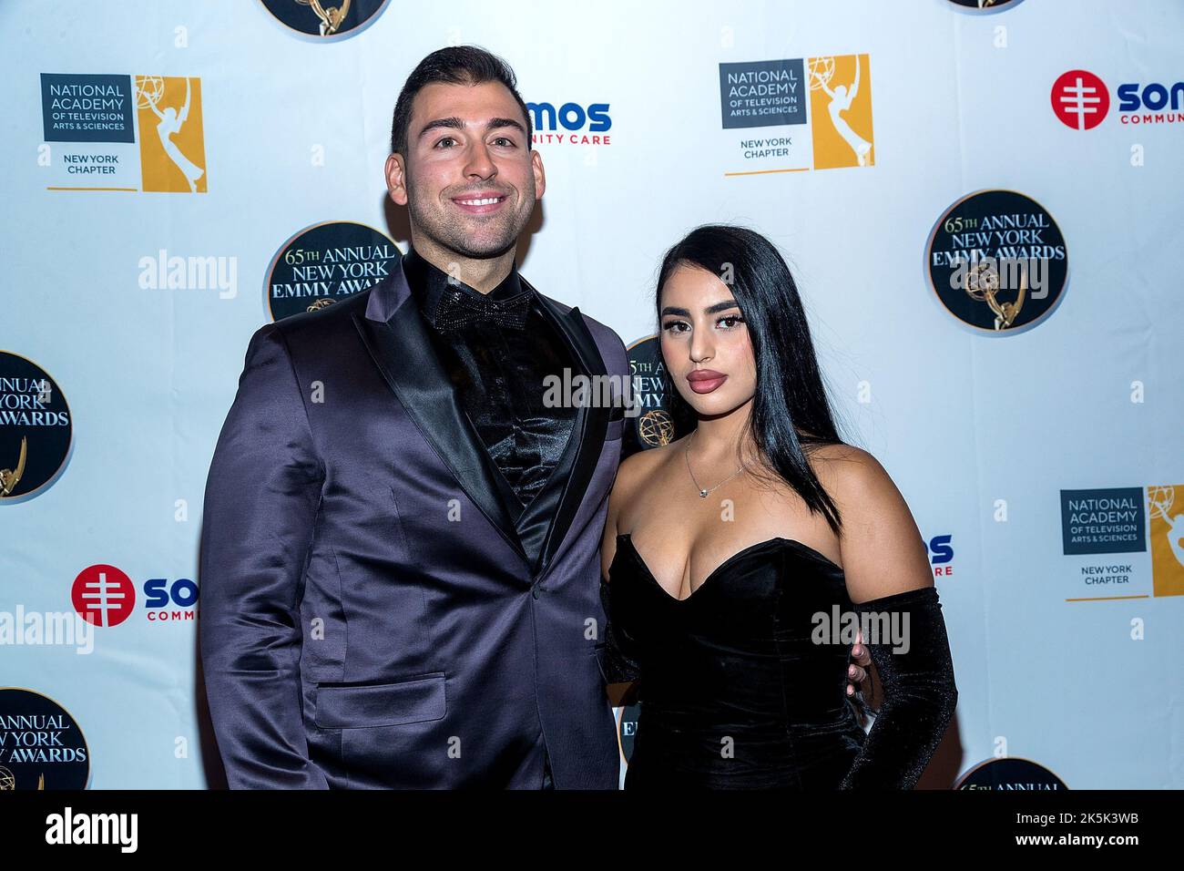 New York, NY, USA. 8th Oct, 2022. Anthony Carlo, Eizabeth Ibrahim at ...