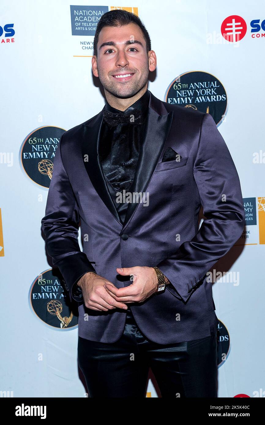 New York, NY, USA. 8th Oct, 2022. Anthony Carlo at the 65th Annual New ...