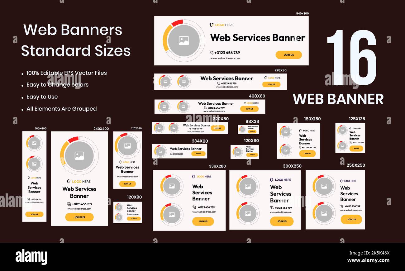 Web Bundle Banner Services Social Media Post Stock Vector Image & Art ...