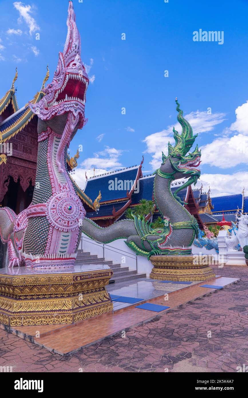 Wat Ban Den or Wat Banden buddhist temple in Mae Taeng District, Chiang ...