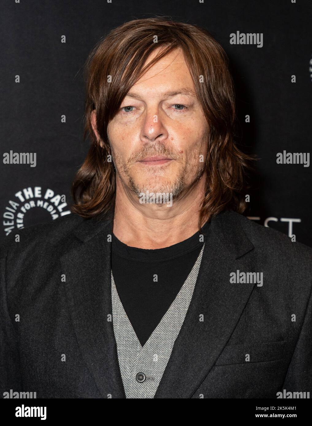 Norman Reedus attends PaleyFest panel for The Walking Dead at Paley ...