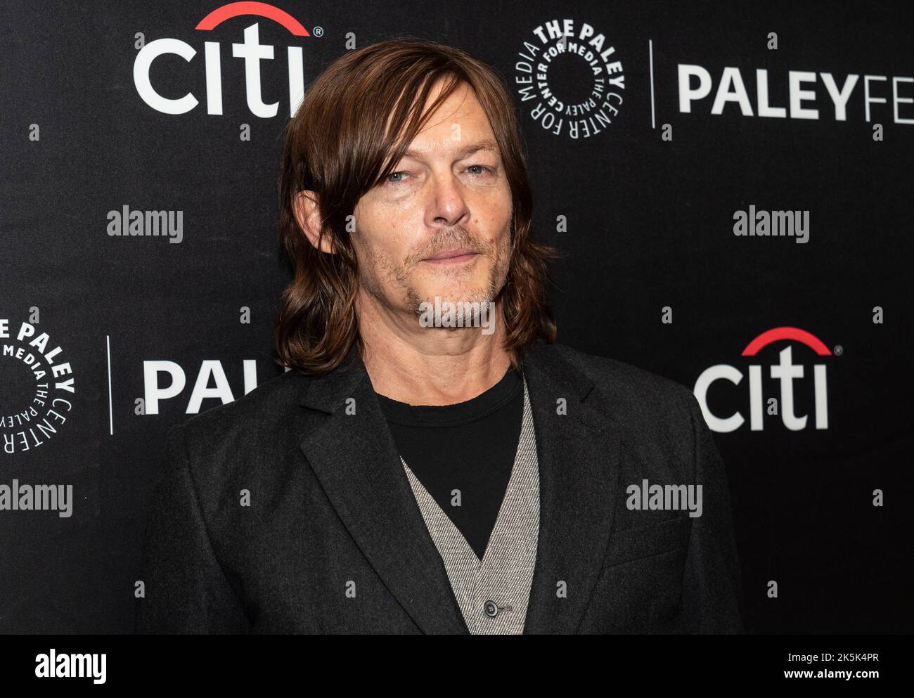 Norman Reedus attends PaleyFest panel for The Walking Dead at Paley ...