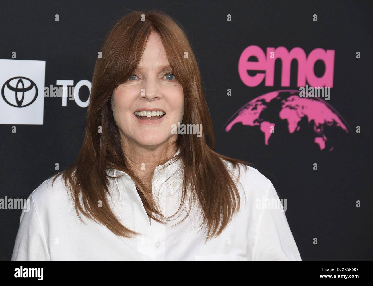 Maggie Baird arrives at the 2022 Environmental Media Association Awards ...