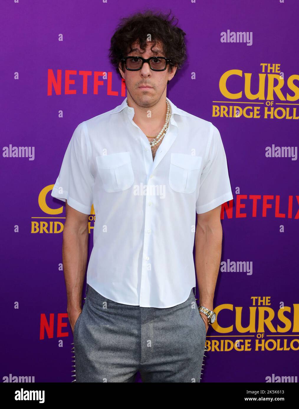 Jonathan Kite arrives at The Special Screening of Netflix The Curse of ...