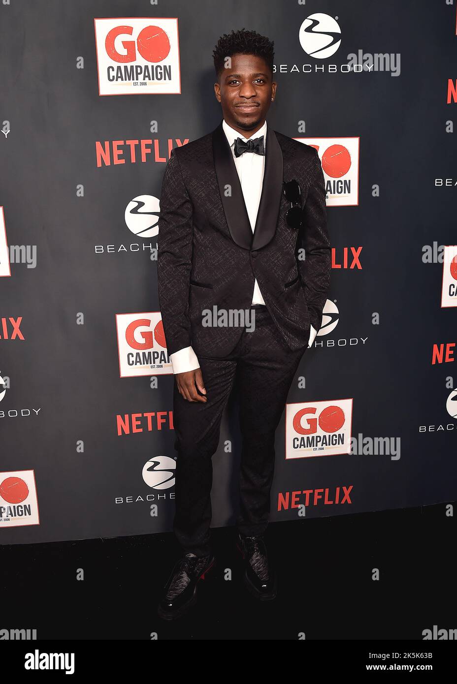 Los Angeles, USA. 08th Oct, 2022. Samuel Howey walking the red carpet ...
