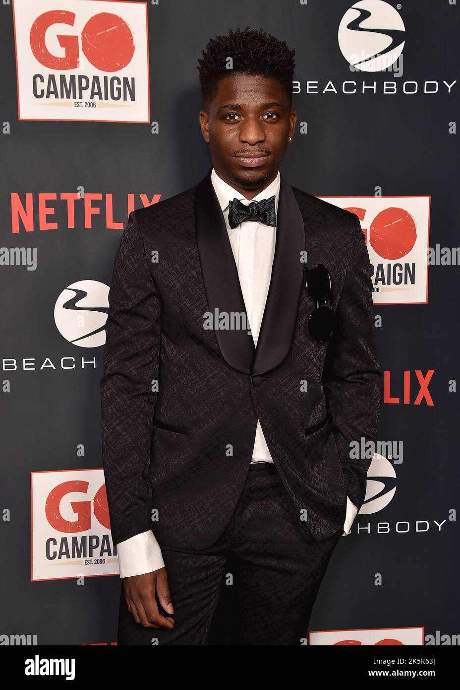 Los Angeles, USA. 08th Oct, 2022. Samuel Howey walking the red carpet ...