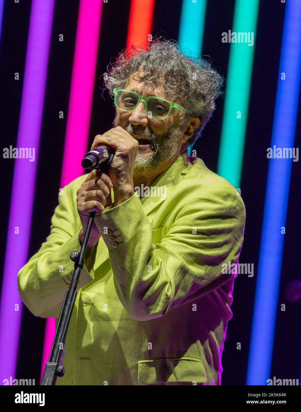 Miami, Florida, USA. 8th Oct 2022. MIAMI, FL- OCT 8: Fito Paez performs ...