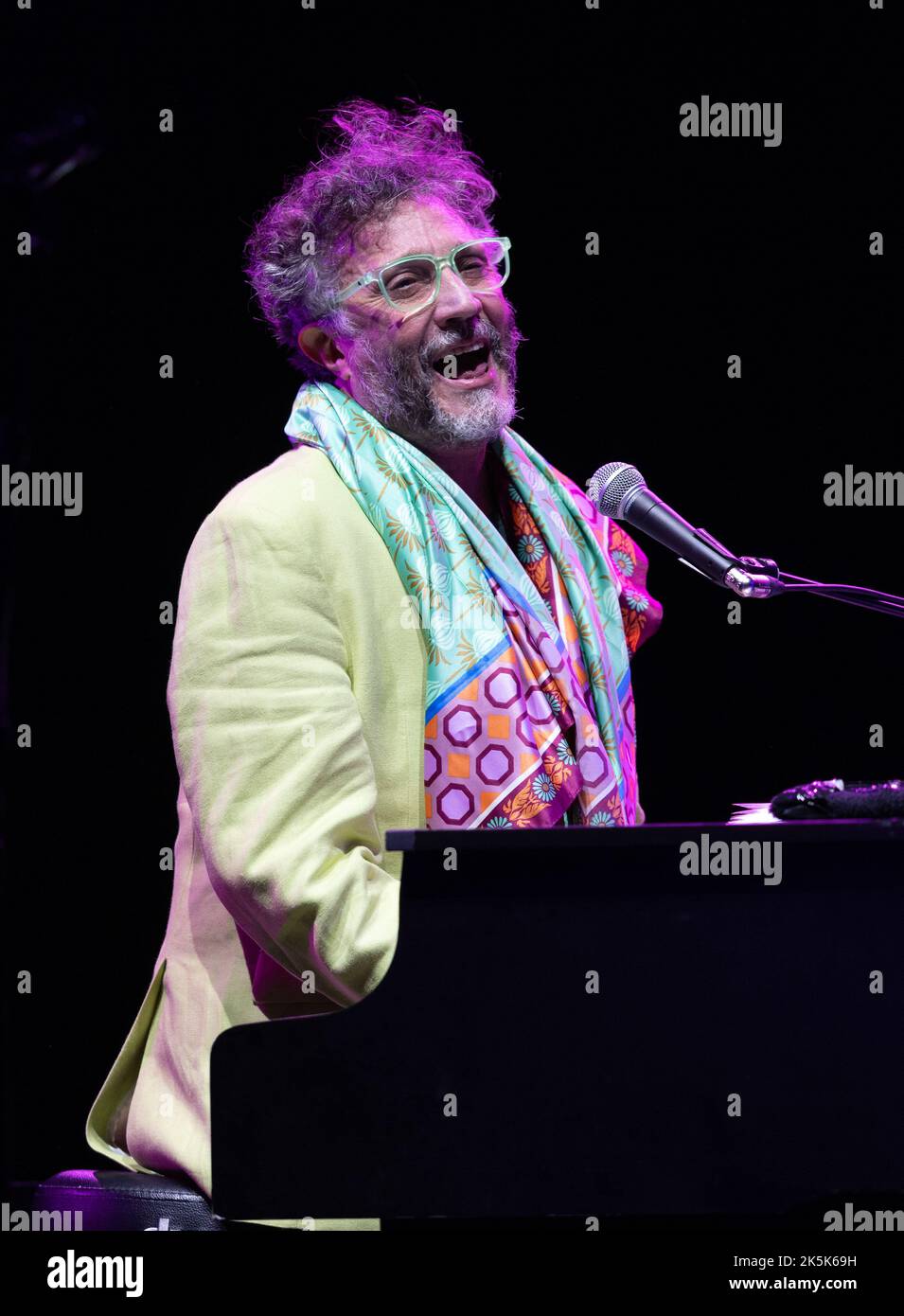 Miami, Florida, USA. 8th Oct 2022. MIAMI, FL- OCT 8: Fito Paez performs ...