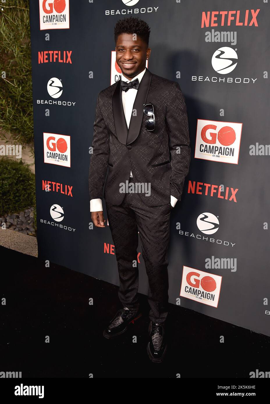 Los Angeles, USA. 8th Oct 2022. Samuel Howey walking the red carpet at ...