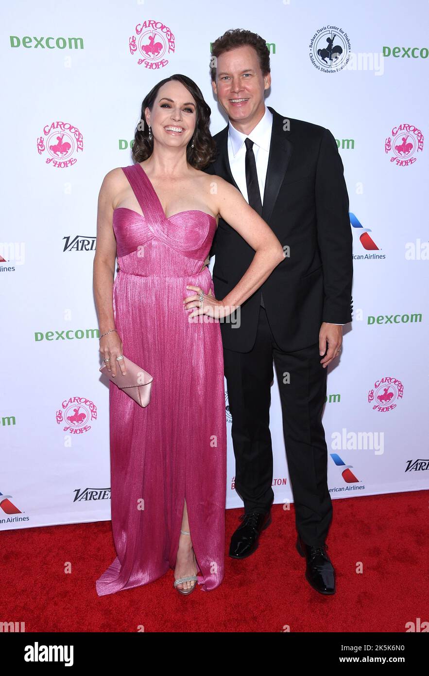 Beverly Hills, Ca, USA. 8th Oct 2022. Julie Ann Emery and Kevin Earley ...