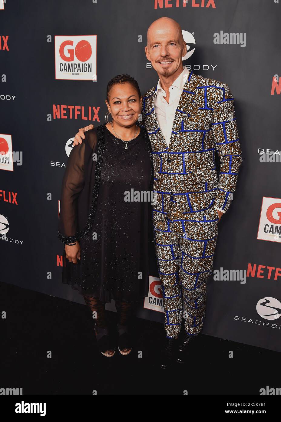 Los Angeles, USA. 8th Oct 2022. Jennifer Maddox and Scott Fifer ...
